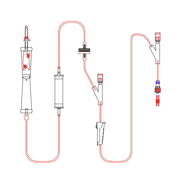 32.857 - Hand Pump Set, 2 Ports - Optimal Medical Products Pte Ltd