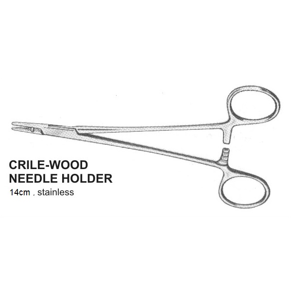 Crile-Wood Needle Holder - Optimal Medical Products Pte Ltd