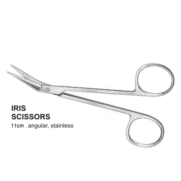 Iris Scissors ANG - Optimal Medical Products Pte Ltd