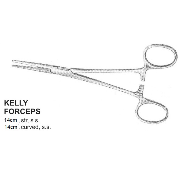 Kelly Forceps - Optimal Medical Products Pte Ltd