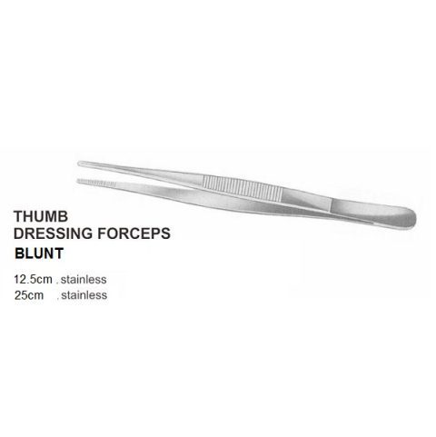 Thumb Dressing Forceps - Optimal Medical Products Pte Ltd